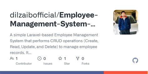Github Dilzaibofficial Employee Management System Crud Operation Laravel 11 A Simple Laravel