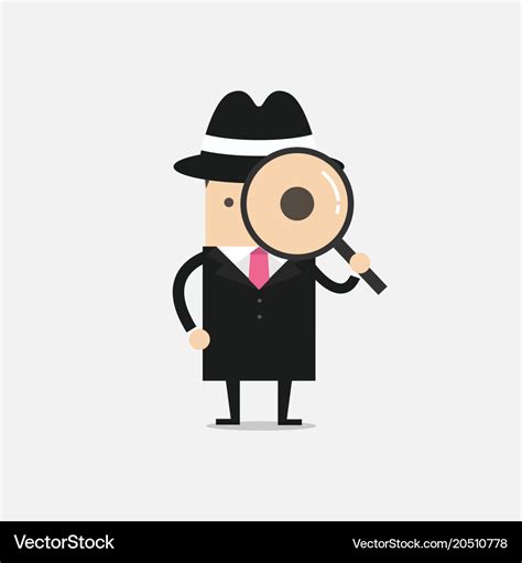 Magnifying Glass Detective At Allan Garrido Blog