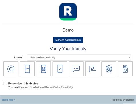 Rublon Prompt And Multi Factor Authentication Rublon User Guide