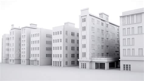 빈 캔버스에 흰색 건물 3d 렌더링 부동산 건물 건물 부동산 배경 배경 일러스트 및 사진 무료 다운로드 Pngtree