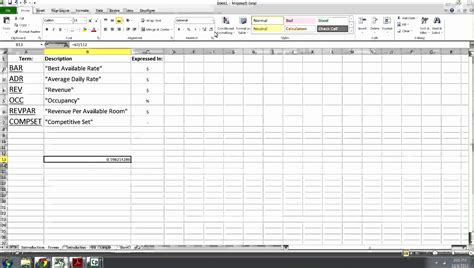 Excel Revenue Template Excel Templates Excel Templates