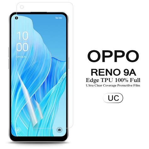 Reno 2枚セット Oppo Reno9 A 用液晶保護フィルム 全画面カバー Tpu素材 （スクリーンプロテクター） Reno9a