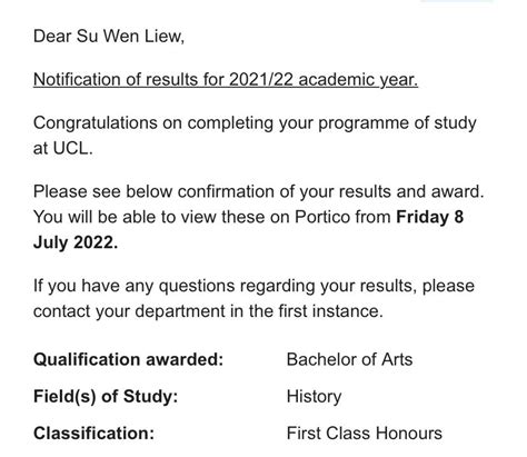 Su Wen Liew On Linkedin Incredibly Grateful To Have Received A First Class Honours In Ba