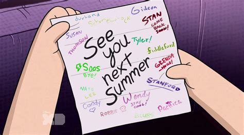 See You Next Summer Gravity Falls Know Your Meme