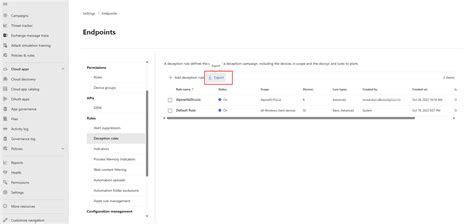 Configure The Deception Capability In Microsoft Defender Xdr Microsoft Defender Xdr