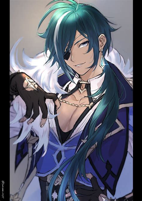 Kaeya Genshin Impact Drawn By Sonomi Danbooru