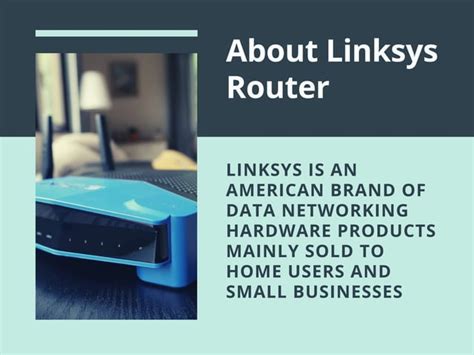 Linksys Router Ppt