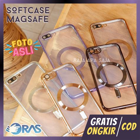 Jual Softcase For Iphone Plus Magsafe Magnetic Silicon Silicone Casing Kesing Case