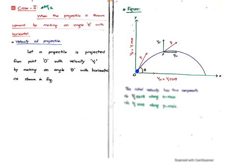 SOLUTION Projectile Motion Case 2 Studypool
