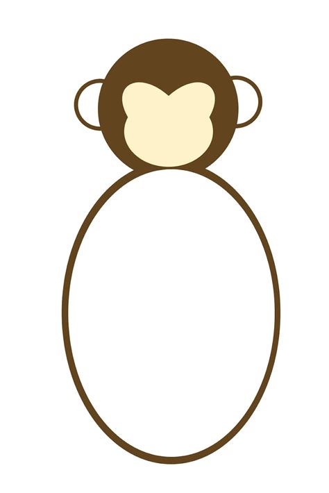 Hanging Monkey Printable Template Free Printable Papercraft Templates