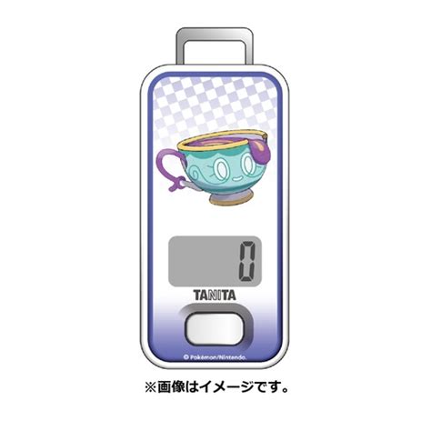 【受注生産】タニタ歩数計 ポケモンのヤバチャの柄 ポケモンセンターオンライン