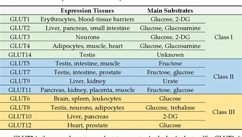 Figure 1 From Importance Of Glut Transporters In Disease Diagnosis And