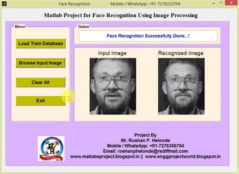 Matlab Code For Face Recognition Using Image Processing ~ Matlabs Code