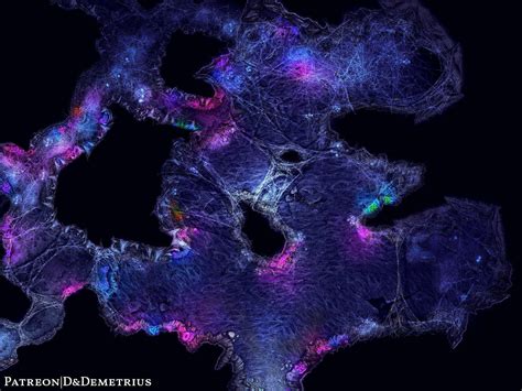 Underdark Spider Lair Battle Map [50x38] By Tolkienistghost On Deviantart