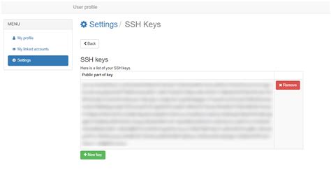 adding ssh key to myaccessid profile puhuri documentation
