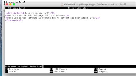 How To Make A Raspberry Pi Into A Web Server With Php And Mysql Youtube