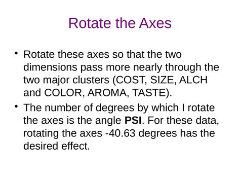 PCA With SAS East Carolina University