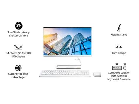 Ideacentre Aio Amd Cms Foggy White