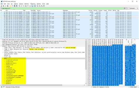 Packet Capture Network Time Protocol Ntp