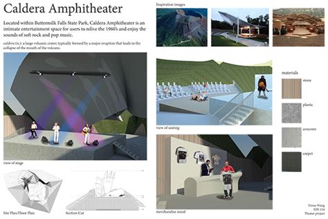 Caldera Amphitheater On Behance