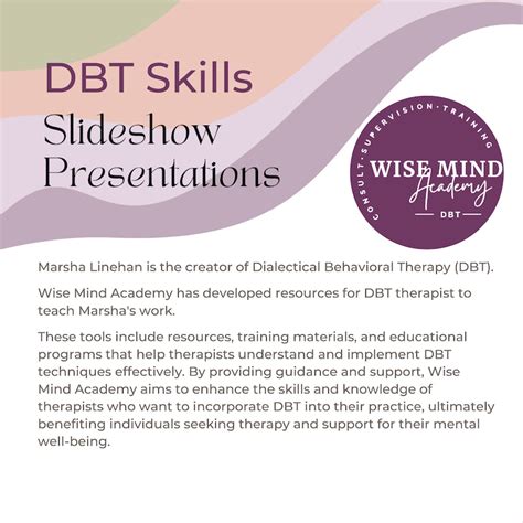 DBT WHAT Skill Presentation Slides For Observe Skill Etsy