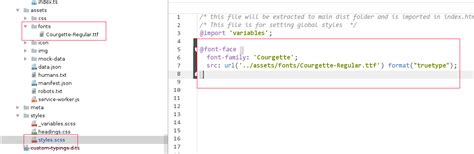 angular how to add fonts to angular2 webpack starter stack overflow