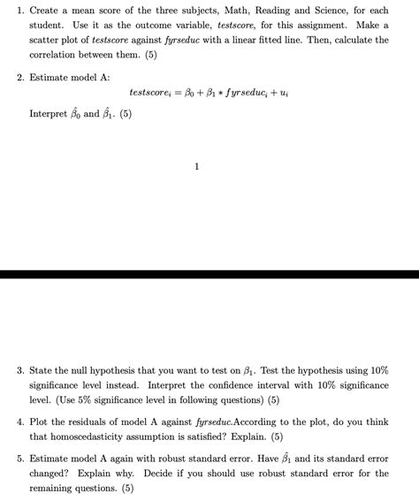 Hello Help With The Correct Commands In Stata For