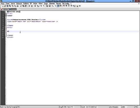 Html Ve Css Ders 1 Youtube