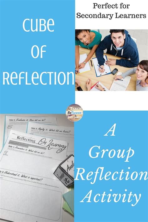 Cube Of Reflection A Group Reflection Activity For Any Project