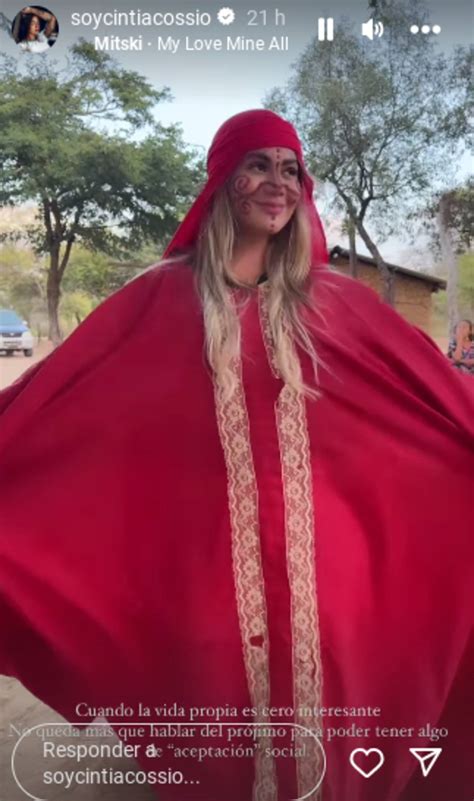 Cintia Cossio El Atuendo T Pico Con El Que La Influencer Sorprendi A Sus Seguidores En Redes