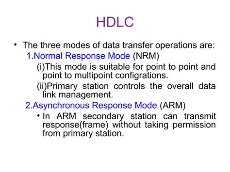 HDLC PPT