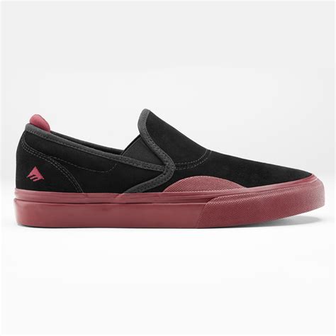 Emerica Wino G6 Slip On Skate Shop Day Blackredgum Sweet