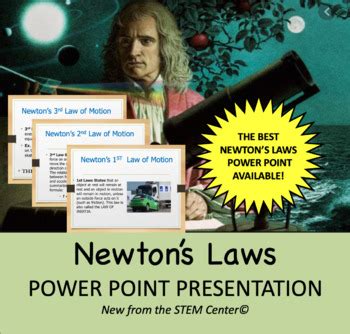 Newton S Laws Power Point By The STEM Center TPT