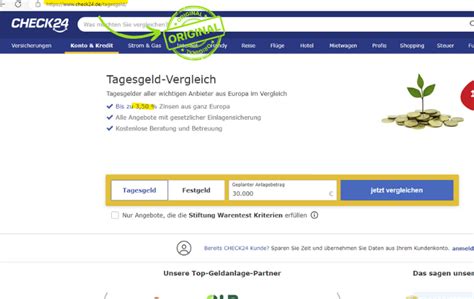 Tagesgeldkonten Vorsicht Vor Betrügerischen Angeboten Im Namen Von