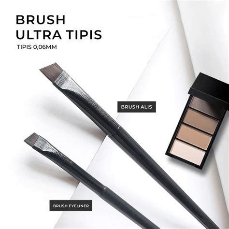 Jual Agenshop Kuas Alis Eyebrow Eyeliner Brush Makeup Super Tipis