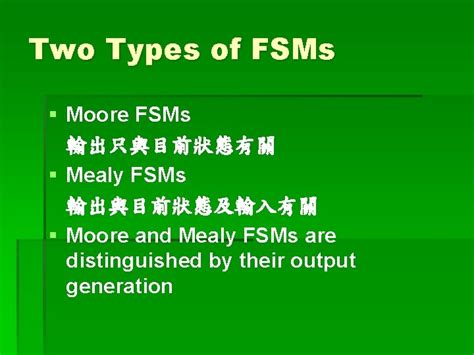 Fsms And Synchronization Asynchronous Inputs In Sequential Systems