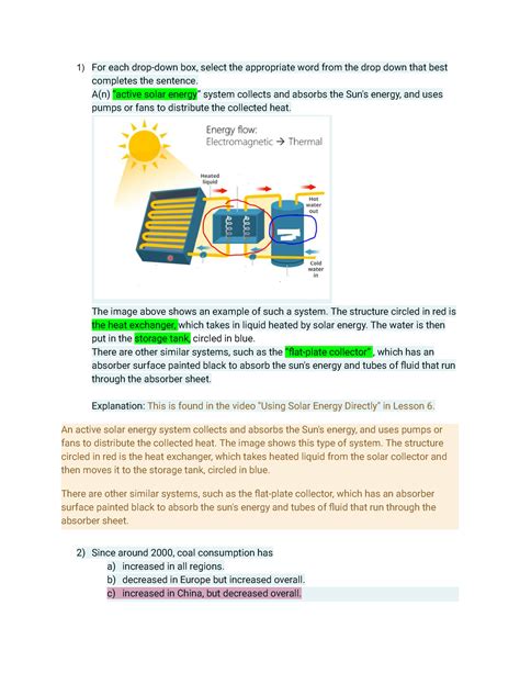 Midterm 1 Sample Questions Phys 273 For Each Drop Down Box Select The Appropriate Word From