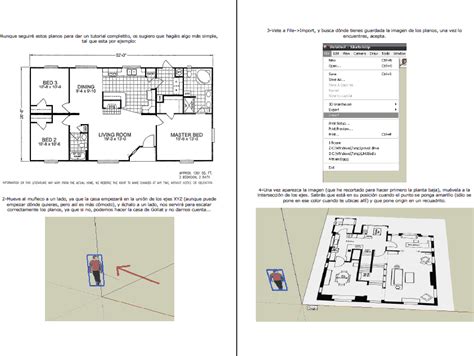 Using Google Sketchup Tutorial 2 In PDF CAD 1 63 MB Bibliocad