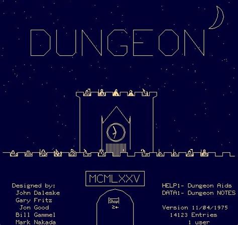 Dungeon MobyGames