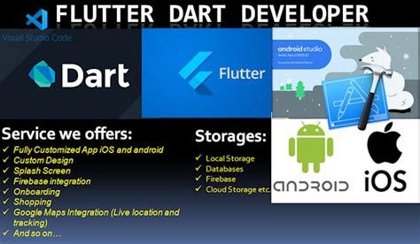 develop application using flutter dart by sam bukhari01 fiverr