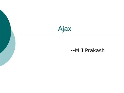 Ajax Ppt 1 Ppt
