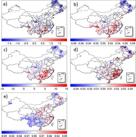 Spatial Patterns Of Trends For Disturbance Regimes Within Each 05° Download Scientific Diagram