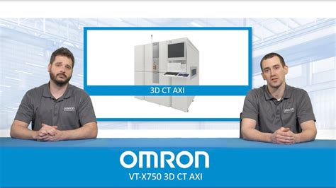 Omron Vt X750 3d Ct Axi Automated X Ray Inspection Product Demo Youtube