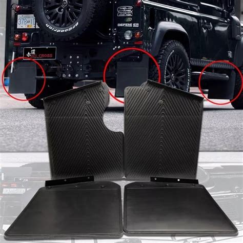 Land Rover Defender Mud Flap Set1989 2016 Defender 90 · Fb Online