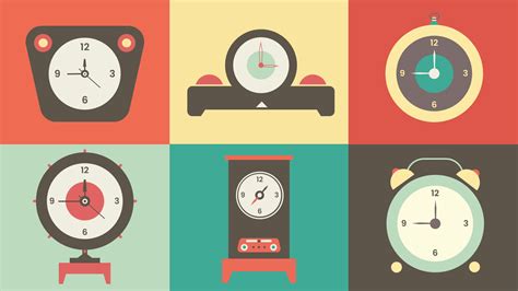 Free Animated Clock And Stopwatch Animation Template Powerpoint School