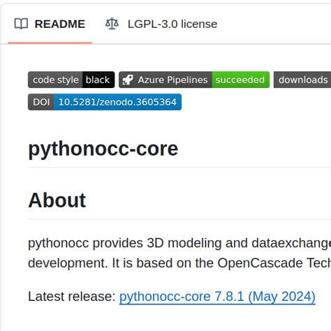Pythonocc En