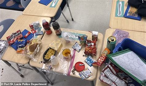 Florida Teacher Is Found NAKED In Classroom With Slew Of Disturbing Items Daily Mail Online