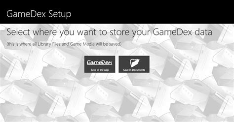 gamedex the road to release 1 0 0 storing files chris wallace
