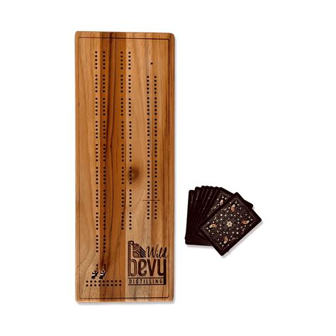 Bevy Cribbage Board Wild Bevy Distilling