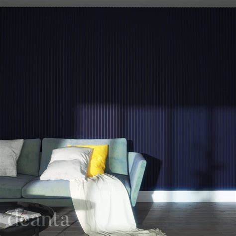 Immerse Acoustic Midnight Blue Wall Panels Doors Windows Stairsdoors